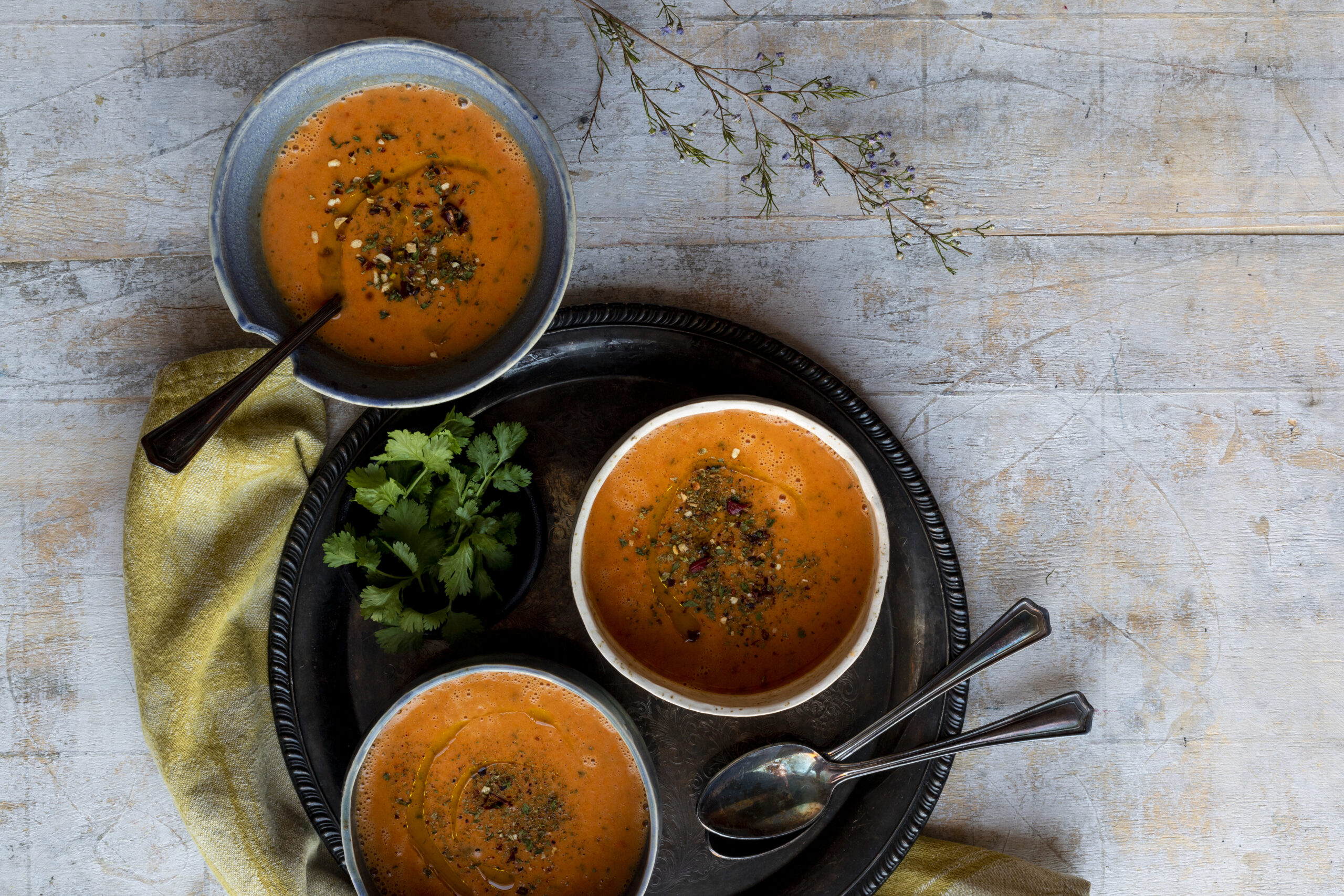 Karrísúpa með engifer og linsubaunum | Birtíngur útgáfufélag